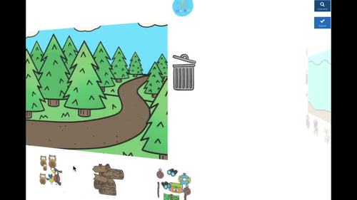 Multisyllabic Words GAME - Build a scene - Summer - Create a scene ...