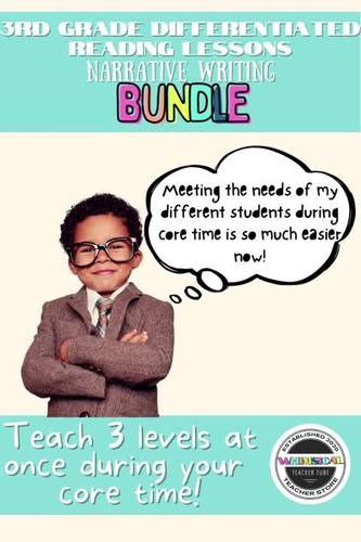 Differentiated Reading & Writing Plans & Activities - Narrative Writing ...