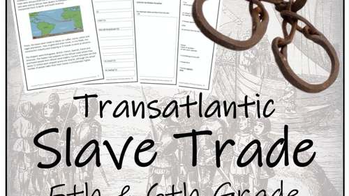 Transatlantic Slave Trade Close Reading Comprehension Activity | 5th ...