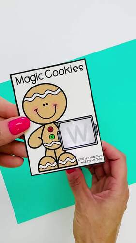 Gingerbread Literacy -Flashlight Magic Cookies -Preschool, Pre-K ...