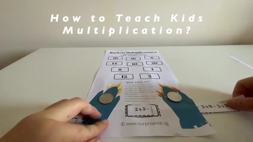 1st -3rd Grade: Rockets Multiplication Game #Singapore Math by SurpriseME