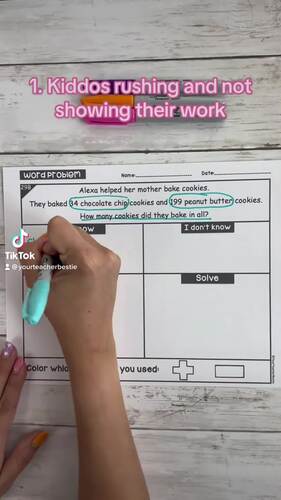 One Step Addition and Subtraction Words Problems | Editable | TPT