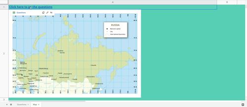 Latitude and Longitude Practice Fun Mystery Picture Activity Quiz Game ...