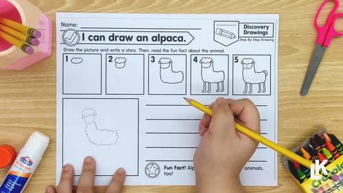 Directed Drawings Bundle - A-Z Animals by Lyndsey Kuster | TPT