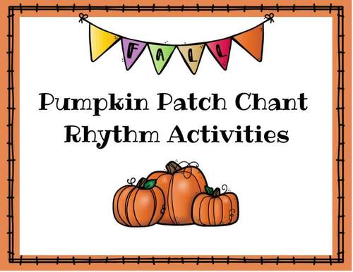 Fall Rhythm Activity by TeachMusicandCaffienate | TPT