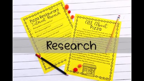 Project Based Learning Pizza Restaurant Project by Tails of Teaching