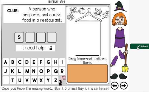 SH Sound Halloween Articulation Boom™ Cards Speech Therapy by Speech ...