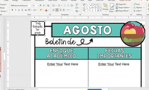 Monthly Newsletter Templates | EDITABLE | Bilingual | English/Spanish