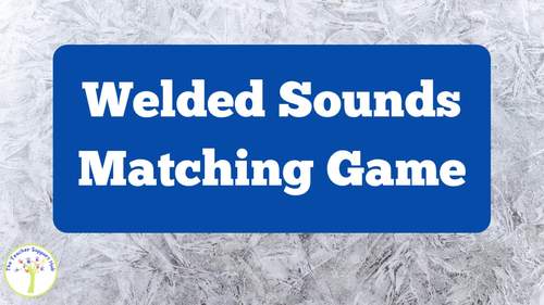 Welded or Glued Sounds NG and NK Matching Games for Winter | TPT