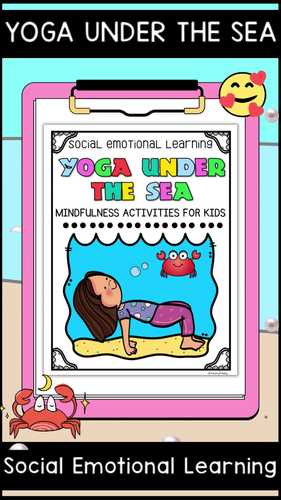 Yoga Under the Sea SEL Activities & Boom™ Cards | Print & Digital
