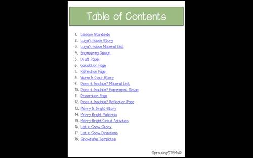 NGSS Aligned: Winter STEM Project by Emine at Sprouting STEMs | TpT