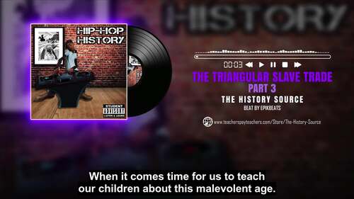 The Triangular Slave Trade Rap Song / Visualizer by The History Source