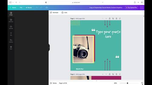 Entire Year Social Media Templates BUNDLE | Canva Instagram Graphics ...