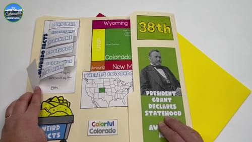 Colorado State History | Colorado Lapbook by The Colorado Classroom