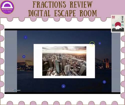 Fractions Operations Add Subtract Multiply Divide | Digital Escape Room ...