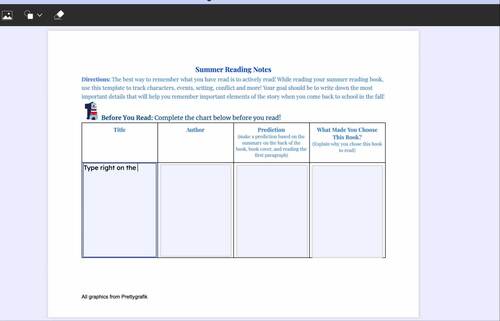 Summer Reading Comprehension Note-Taking Packet by The Millennial ...