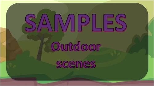 Outdoor Backgrounds Animated GIF and JPG files by Oceanview Resources