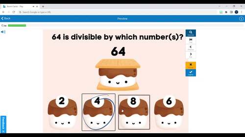 Divisibility Rules Boom Cards by Hands on Learning LLC | TPT