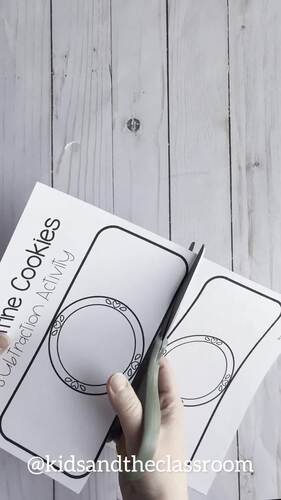 5 Little Valentine Cookies Subtraction Craft |Subtract Within 5 ...
