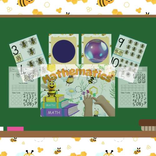 Bee theme Mathematics posters and activities by Gizelle Geyer | TPT