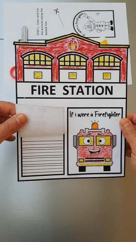 Fire Safety Hat Craft | Fire Safety Writing Craft Activities ...