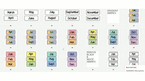Happy Pastel Hues Pocket Chart Calendar Printables | Classroom Calendar ...