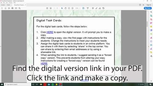 Apostrophe Task Card Activity With Songs Paper and Digital | Distance ...