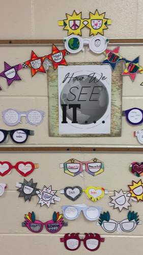 Poetry Mini Lesson, Langston Hughes "I Look at the World" by Julie Faulkner