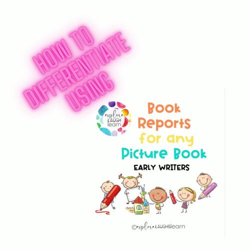 Book Report Templates For Any Picture Book by Explore Laugh and Learn