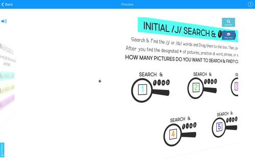 J Sound BOOM Cards™ /dz/ - Search & Find Articulation Game for J Sound