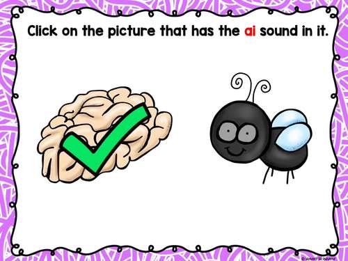 ai Vowel digraph Powerpoint | Vowel team activities by Lauren's lil ...
