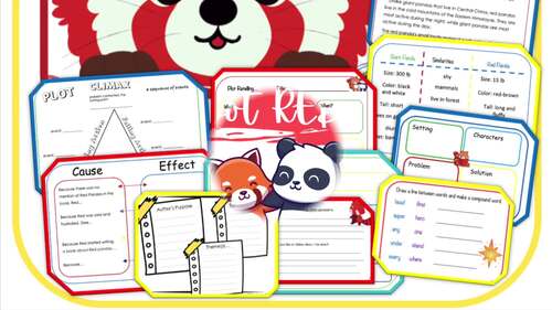 How This Book Got RED by Greanius Activities by Mrs Lena | TPT