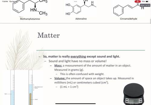 Introduction to Chemistry (Properties & Changes) Notes Bundle | TPT