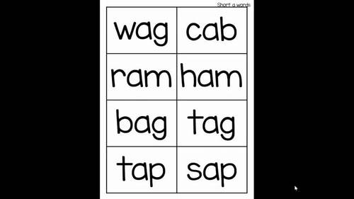 Short Vowel Phonics Intervention Pack by Teaching with Compassion