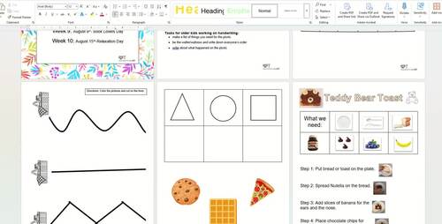 Summer OT Packet (10 WEEKLY THEMES WITH ACTIVITIES) 60 pages! | TPT