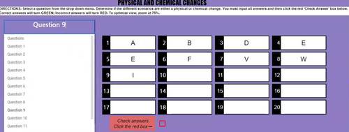 Physical and Chemical Changes Digital Google Sheetsᵀᴹ and Print Task Cards