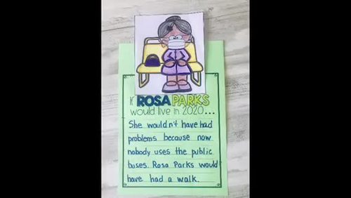 Actividades de Rosa Parks | Black History Month Activities in Spanish