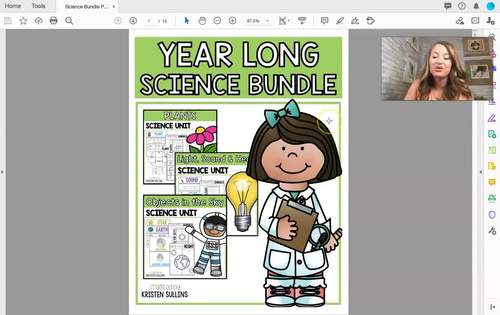First Grade Year Long Science Click-and-Print Curriculum Bundle | TPT