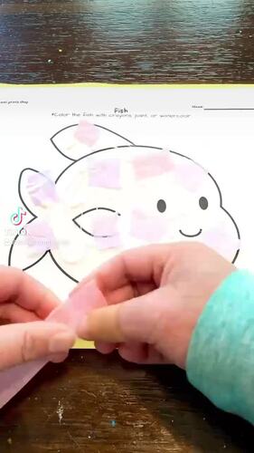 Ocean Friends Crafts for Preschool and Kindergarten Students, No Prep ...