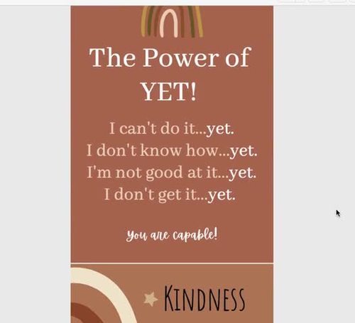 Boho Rainbow Positive Quotes Posters Downloadable/Printable 18" x 24"