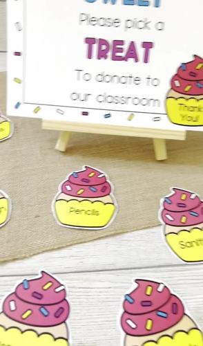 Open House Donation Station | Classroom Wishlist by Ready Set Kinder