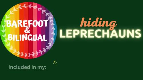 Hiding Leprechaun Clipart | St Patricks Day Clipart | TPT