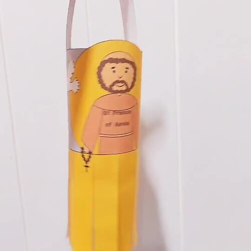 St Francis of Assisi Craft Windsock,Coloring Pages Activities Art ...