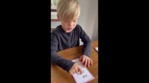 Phonetic Words Set of 50 (Soft Vowels) 10 Word Lists Montessori Pink ...