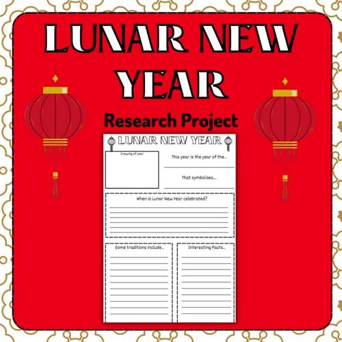 Lunar/Chinese New Year | Mini Research Project | Year of the Rabbit!