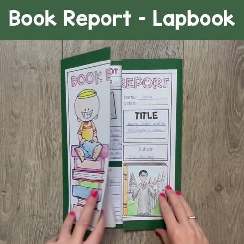 BOOK REPORT - Lapbook by My Teaching Factory | TPT
