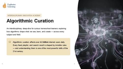 Algorithmic - Curation - Interdisc Grades 4-12 PPTX | TPT