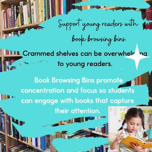 Picture Book Bin Labels for Library / Classroom Book Browsing Bins ...