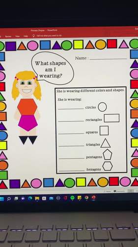 Princess Shape Dress Up by Christy's Creative Corner | TPT