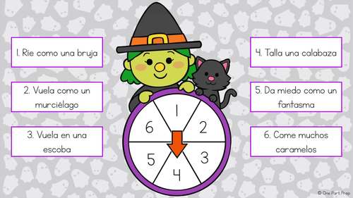10 HALLOWEEN No Prep Digital Party Games in SPANISH | español | Virtual ...